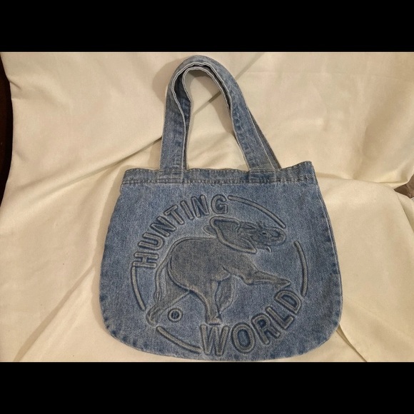 Hunting World | Bags | Hunting World Authentic Womens Blue Distressed ...